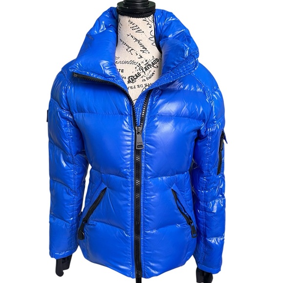 SAM. | Jackets & Coats | Sam Blue Puffer Jacket | Poshmark